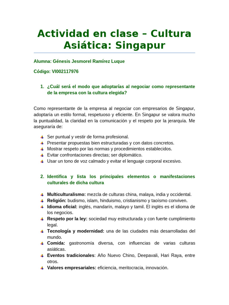 Actividad Semana 3 Genesis Ramirez | PDF
