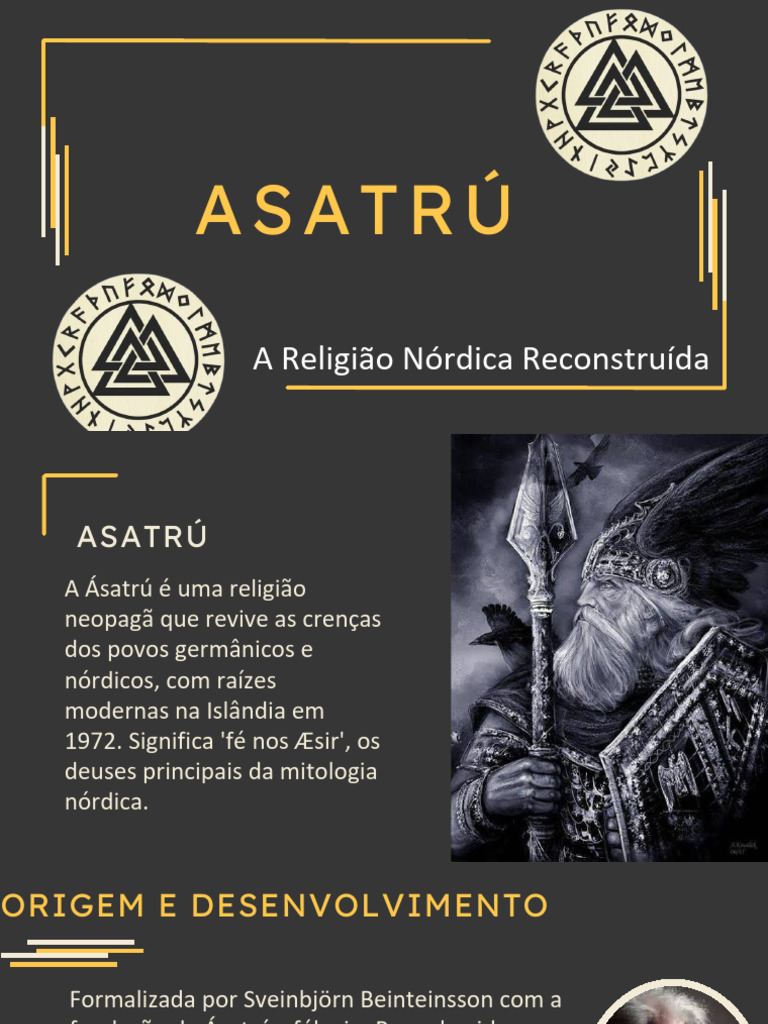 Ásatrú: A Religião Nórdica Neopagã | PDF