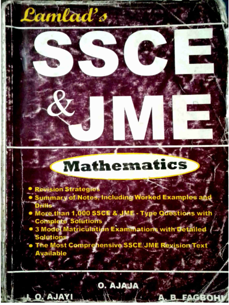 Lamlad's Mathematics | PDF