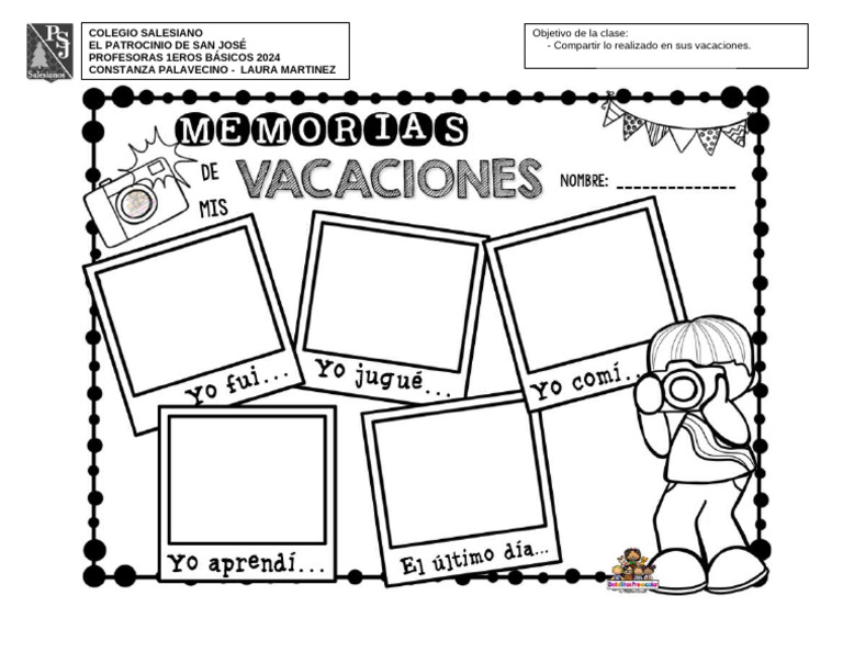 Mis Vacaciones | PDF