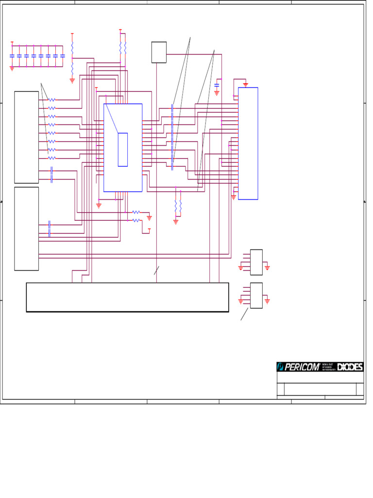 PI3USB30532 Source Application Schematic | PDF