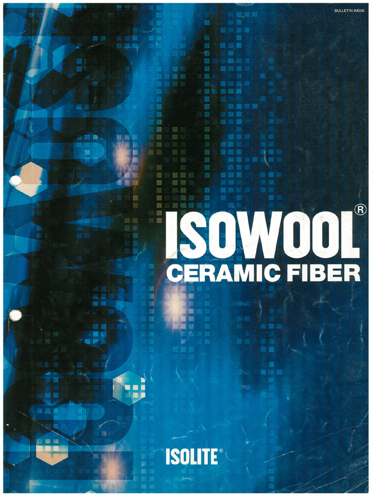 Cataloge Ceramic Fiber Isowool | PDF