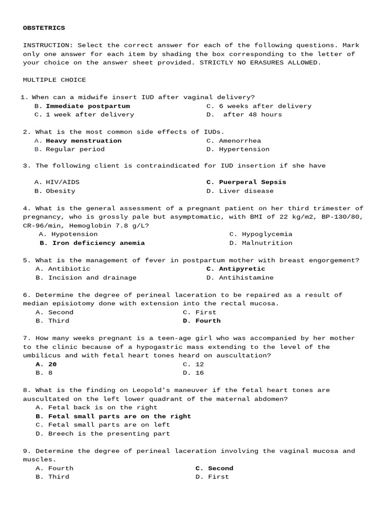 Epektus Easy Brain April 2025 MLE | PDF | Childbirth | Pregnancy