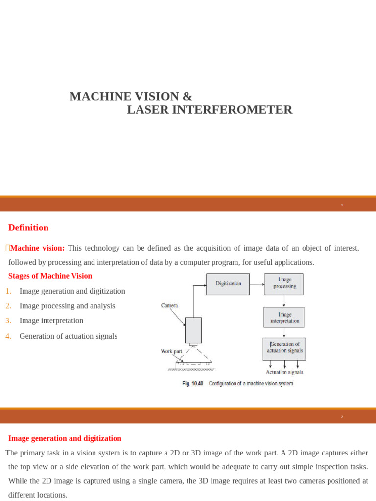 m5.7 Machine Vision& Laser Interferometer | PDF | Computer Vision ...