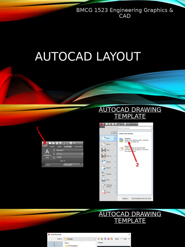 Layout Setup Autocad Pdf