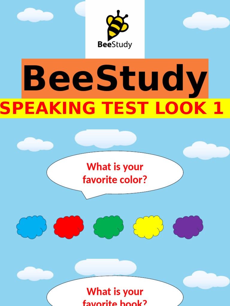 Speaking Test Questions for Students | PDF