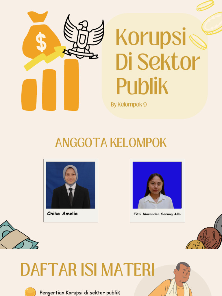 Krem Dan Kuning Ilustrasi Tugas Ekonomi Presentasi - 20250901 - 135956 ...