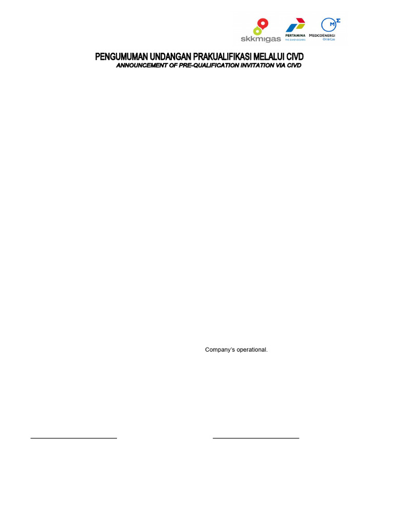 KRP Tarakan Medco | PDF