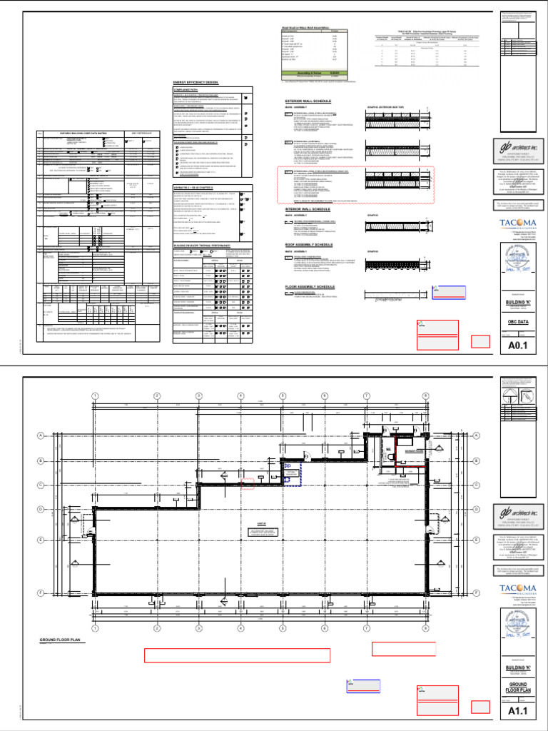25-1390 REV DWG ARCH Apr07 2025 (2) | PDF | Building Insulation | Wall