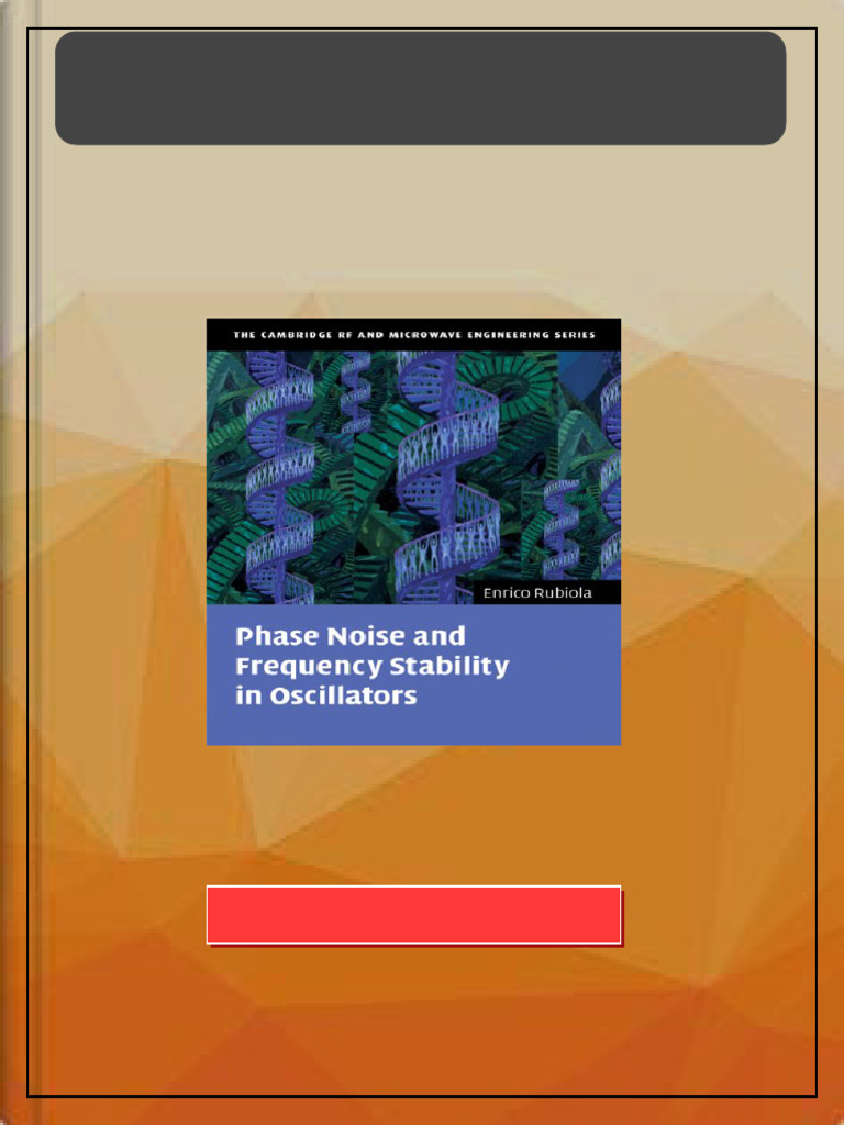 Phase Noise and Frequency Stability in Oscillators 1st Edition Enrico ...
