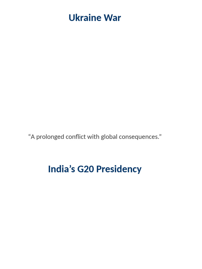 Global Issues Presentation | PDF