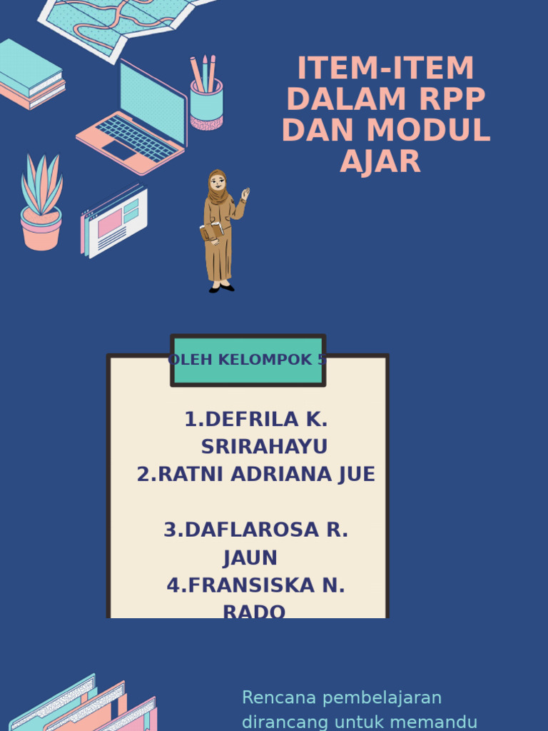 Biru Elemen & Mockup Isometrik Teknologi Dalam Pendidikan Presentasi ...