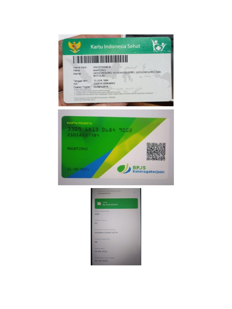 Bukti BPJS | PDF