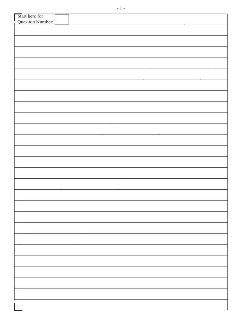 HSC Writing Booklet Download Guide | PDF