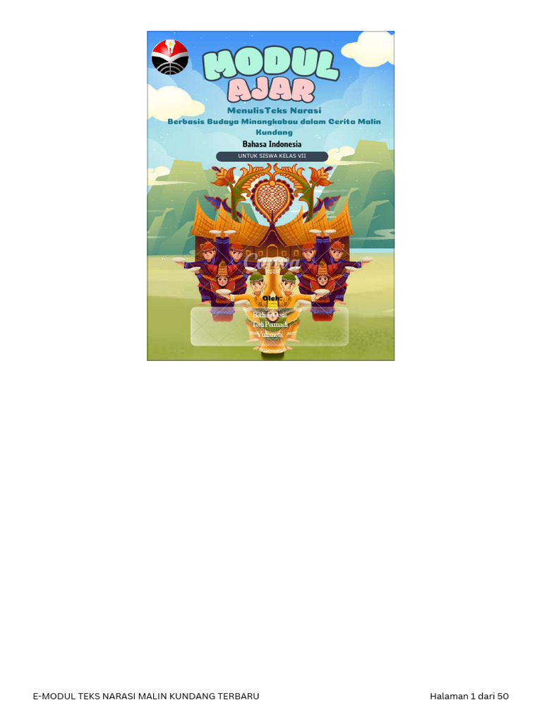 Teks Narasi Budaya Minangkabau | PDF