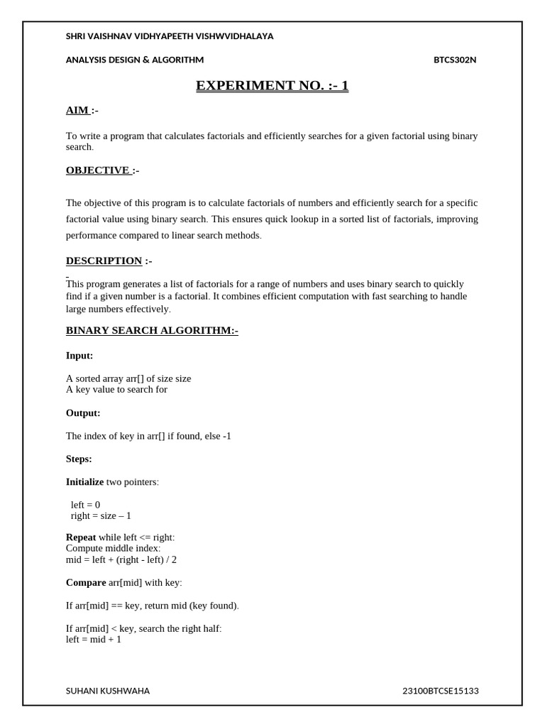 Ada Complete File Suhani | PDF | Software Engineering | Discrete Mathematics