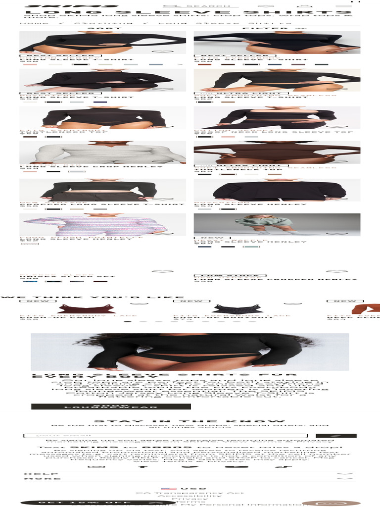 Cotton Jersey Long Sleeve T-shirt Marble | PDF | T Shirt | Clothing