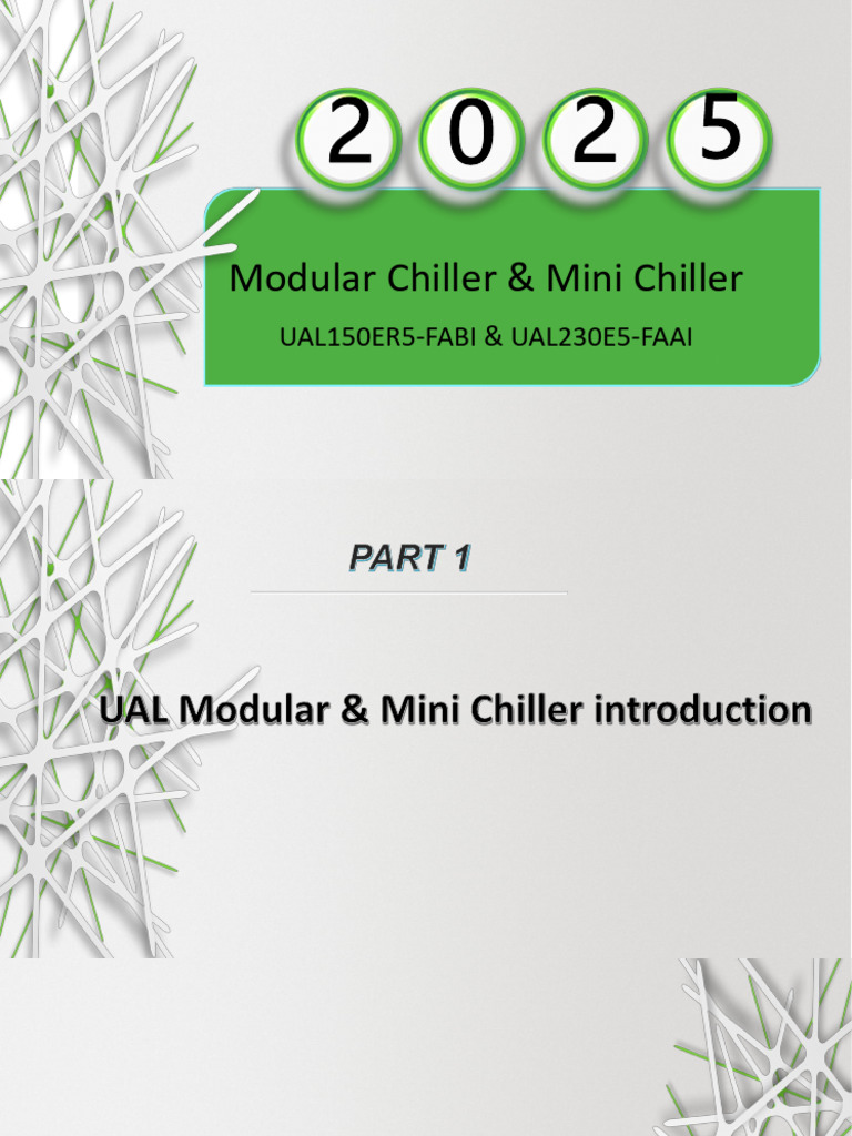 Modular & Mini Chiller Overview Guide | PDF | Home Appliance ...