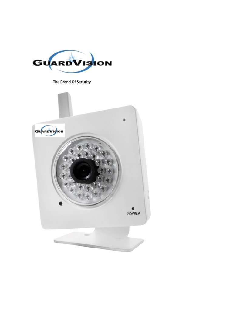 GuardVision Wireless Security Camera | PDF | Web Browser | Computer Network