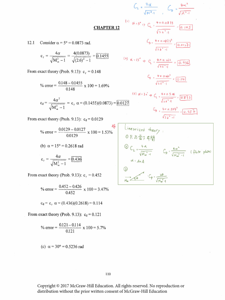 6 e Chapter 12 SM | PDF | Drag (Physics) | Supersonic Speed