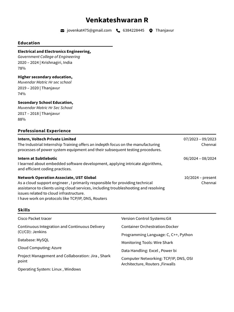 Devops Resume | PDF