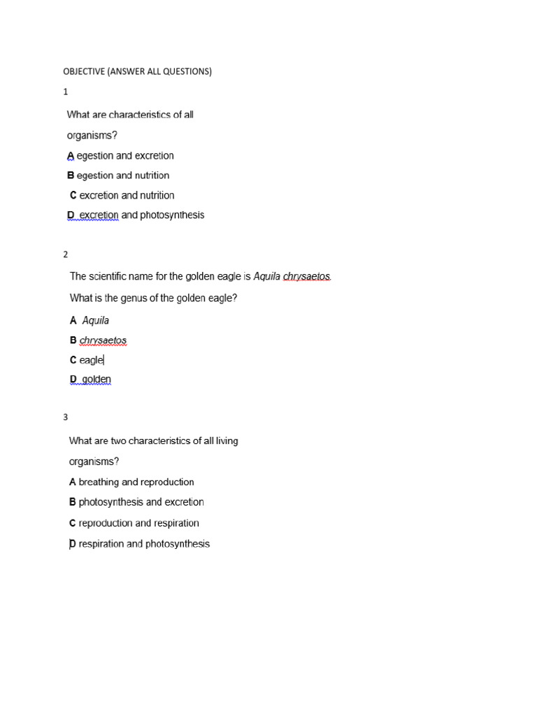 Comprehensive Question and Answer Guide | PDF