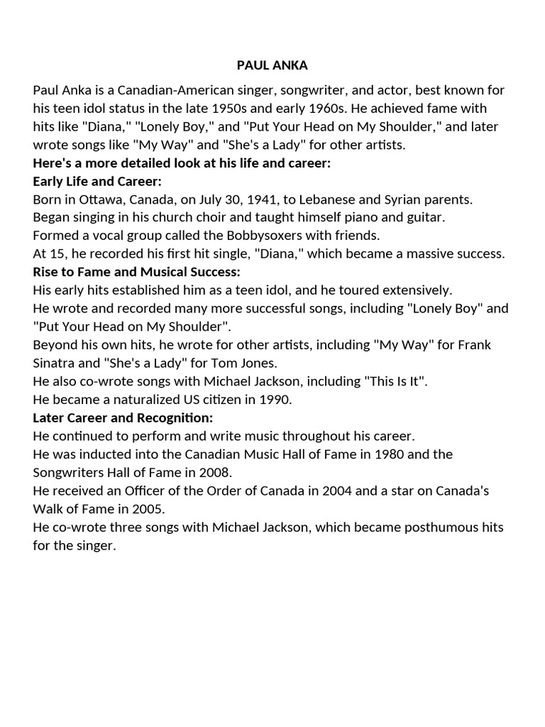 2nd_course_-_paul_anka-4931755959353 | PDF