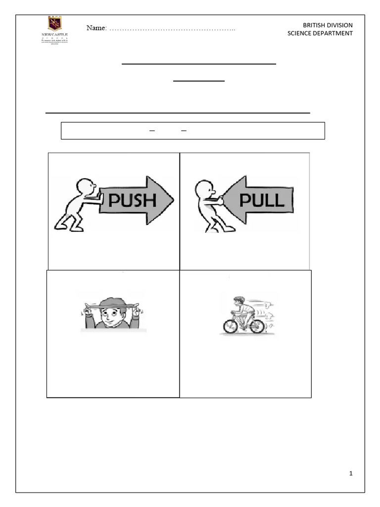 T 1 W 7 Science Worksheet | PDF