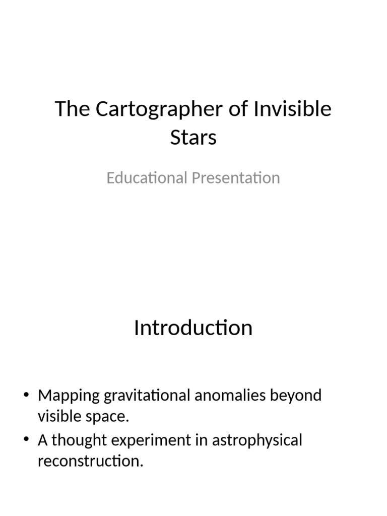 Invisible Stars | PDF