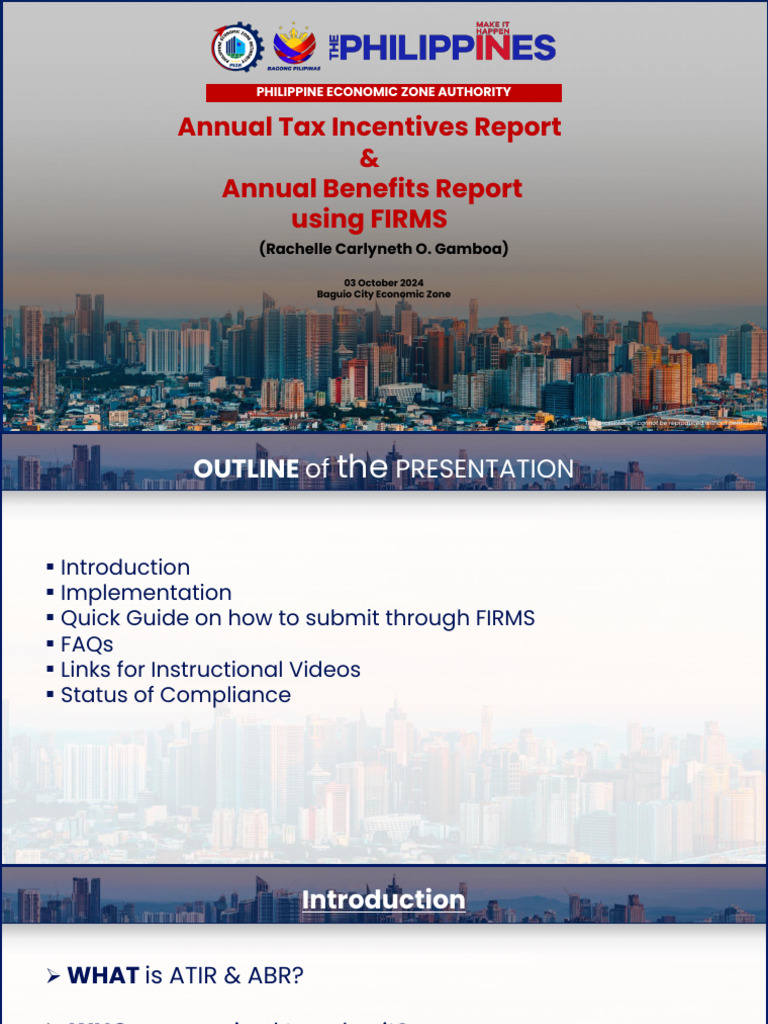 ATIR & ABR Submission Guide for RBEs | PDF | Taxes | Employment