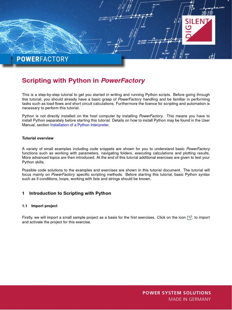 (PDF1) Tutorial Python | PDF | Scripting Language | Parameter (Computer Programming)