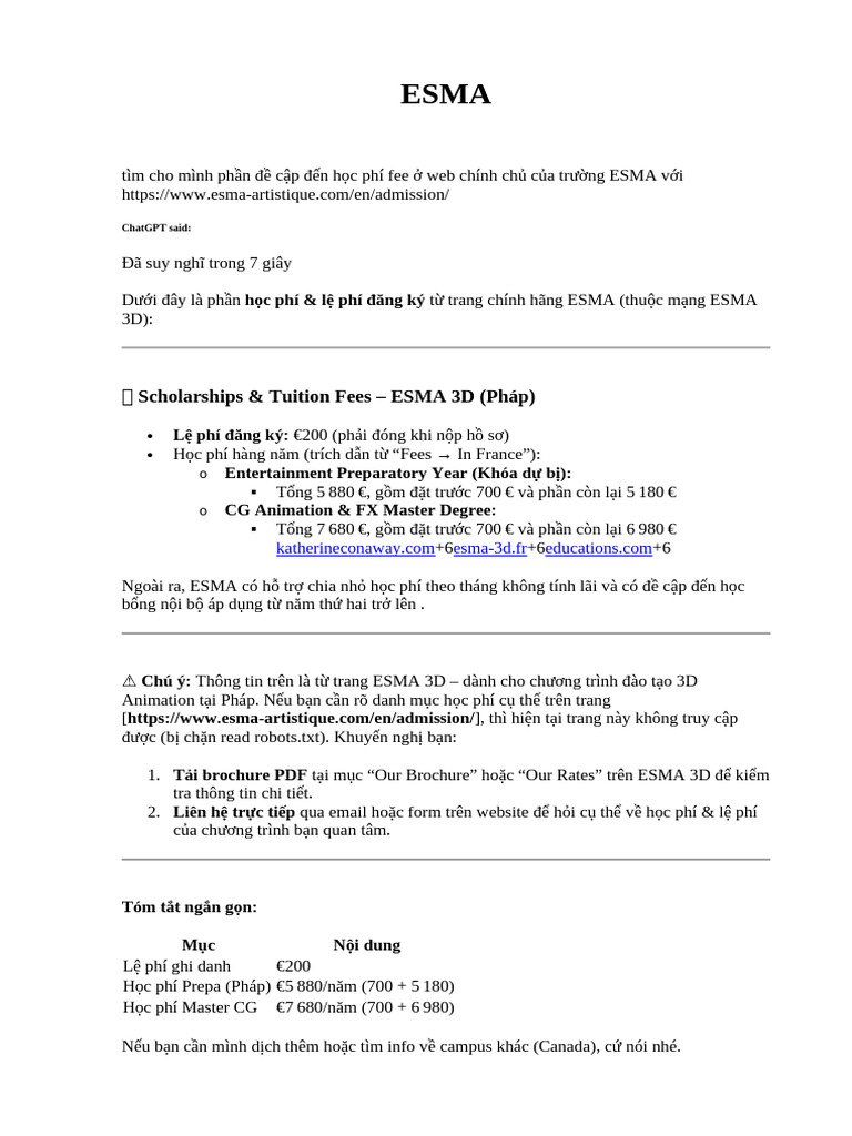 Esma | PDF