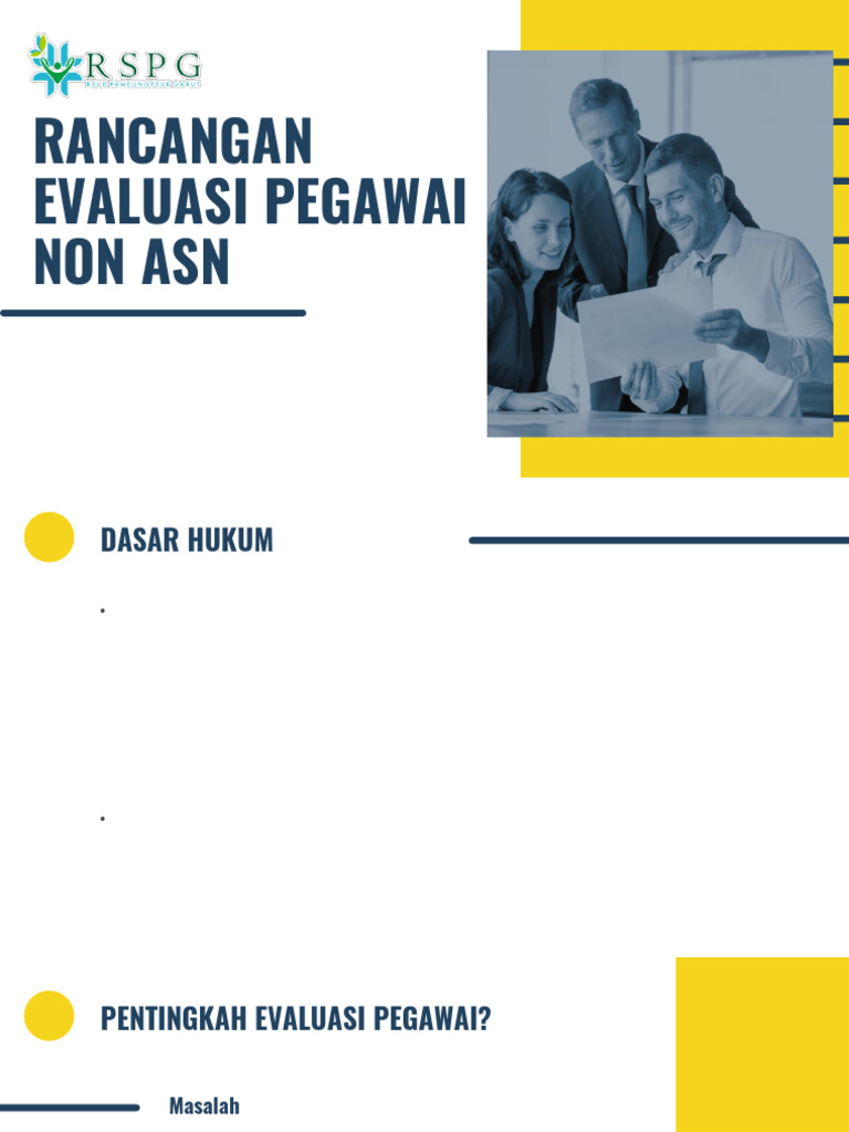 Evaluasi Kinerja Pegawai Non ASN RSUD Garut | PDF