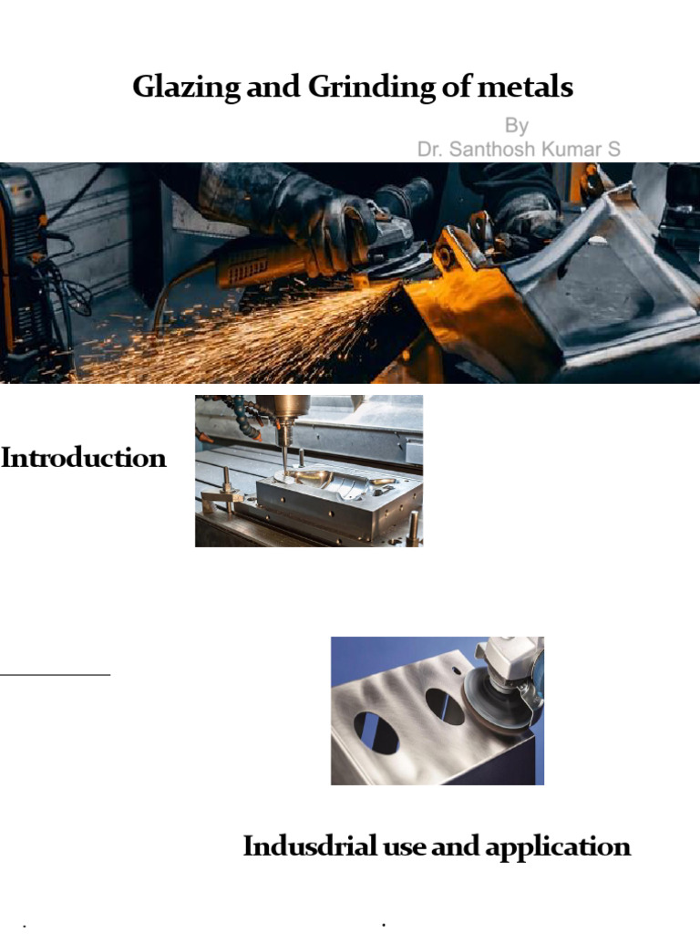 Metal Glazing and Grinding Techniques | PDF | Grinding (Abrasive ...