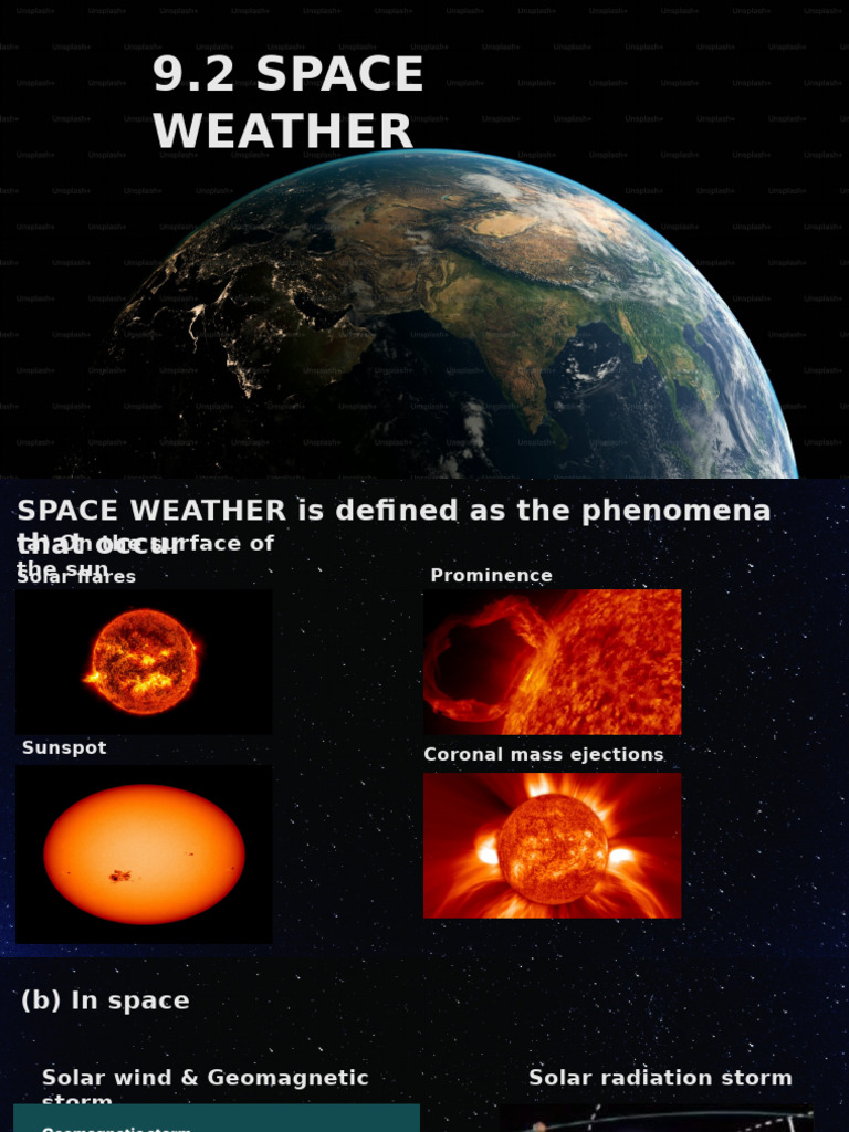 Understanding Space Weather Phenomena | PDF