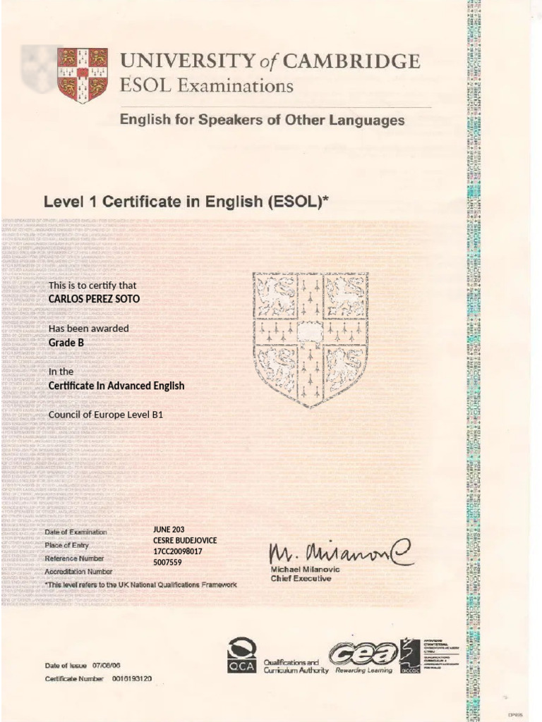 Cambridge Letritas | PDF