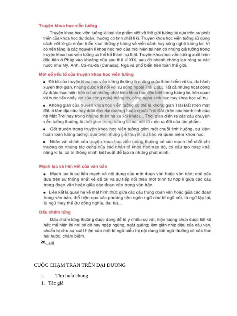 Cu C CH M Trán Trên Đ I Dương | PDF