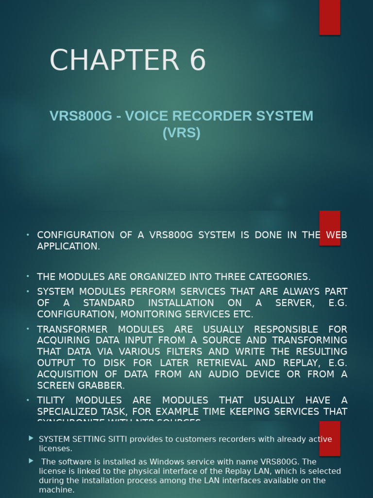 Chapter 6 Vrs Ip Recorder | PDF | Ip Address | Multicast