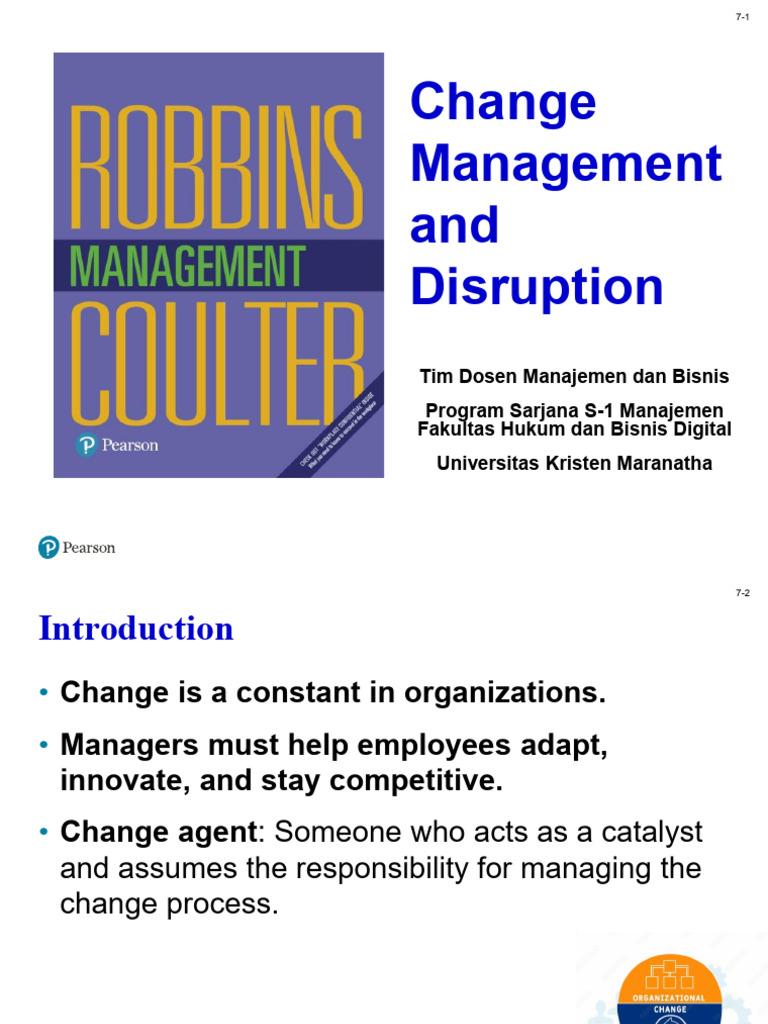 Change Management and Disruption | PDF | Leadership | Change Management