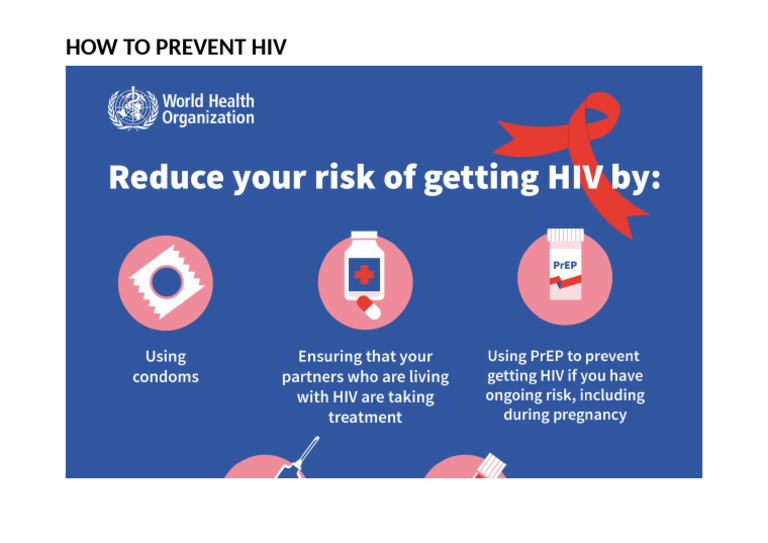 How To Prevent HIV | PDF