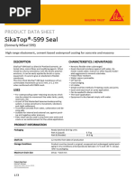 Sikashield w159 Ed15mm | PDF | Adhesive | Polyethylene