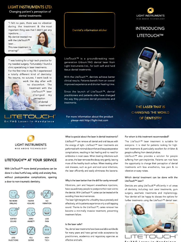 LiteTouch Patients Leaflet | PDF