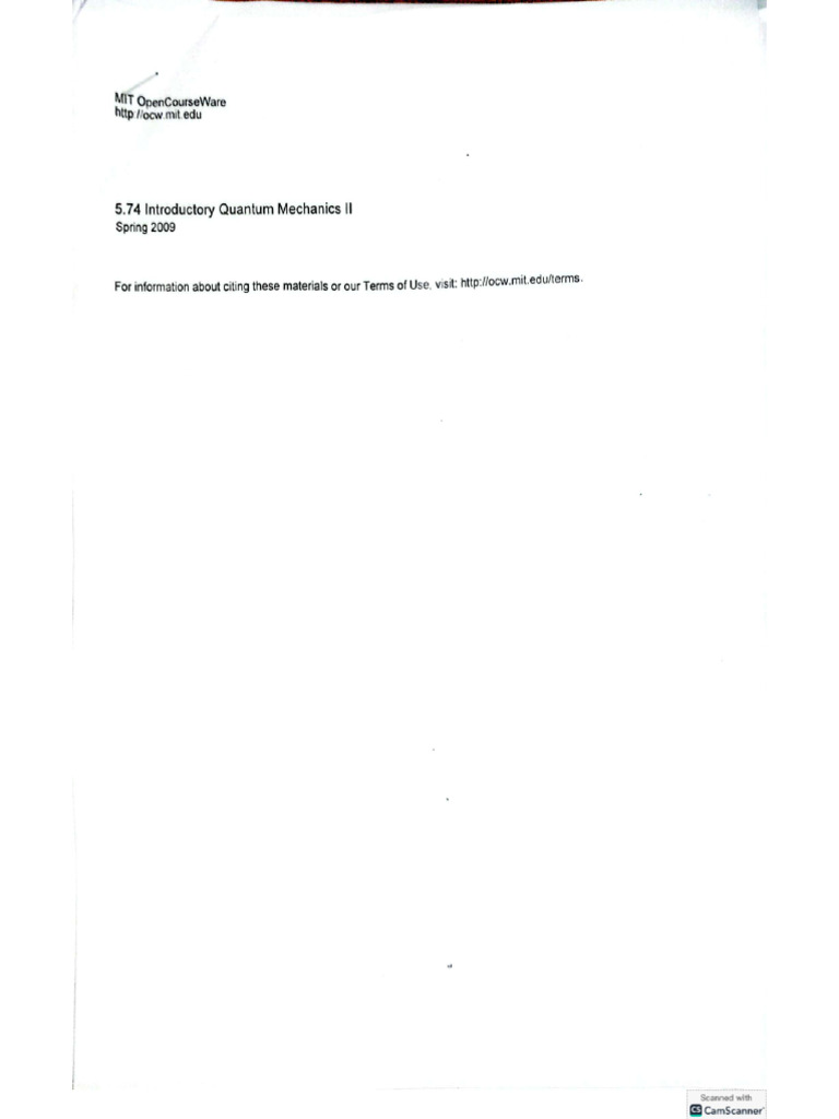 Density & Spin Matrix(Quantum-2) | PDF