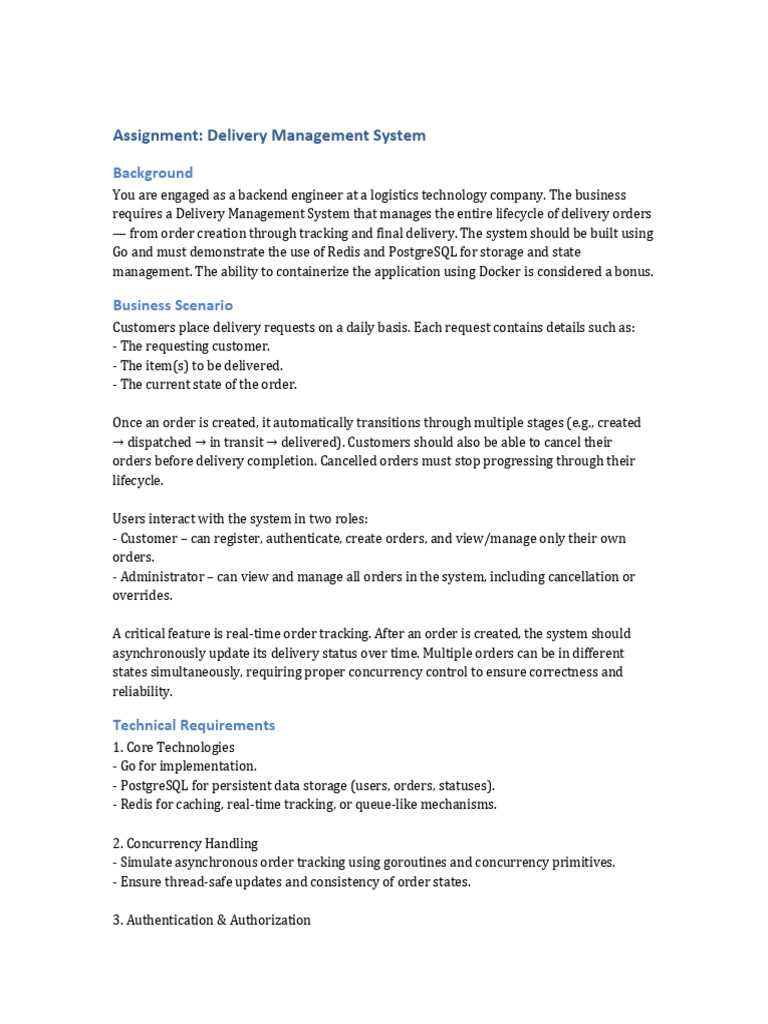 Delivery Management System Source Code | PDF | Postgre Sql | Software ...