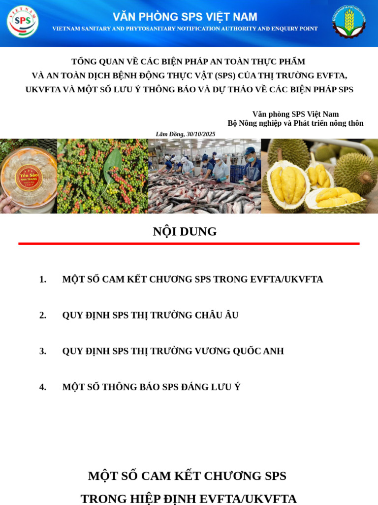 1. Lâm Đồng. SPS. TS Đào Văn Cường -Tổng Quan Về SPS - Lưu ý Thông Báo ...