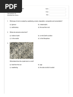 Rock Identification Dichotomous Key | PDF | Basalt | Igneous Rock