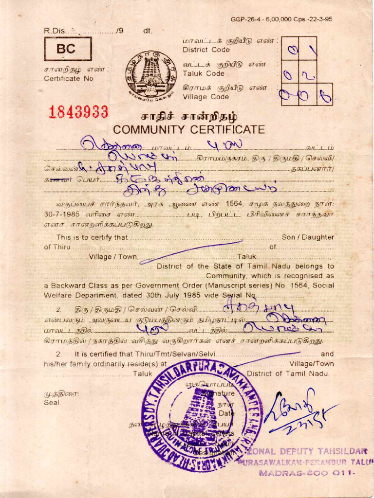 Community Certificate | PDF