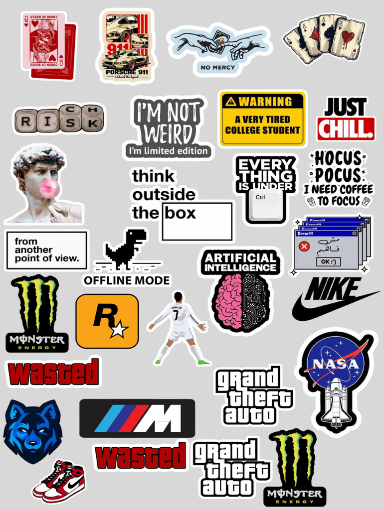 Stickers Amina | PDF