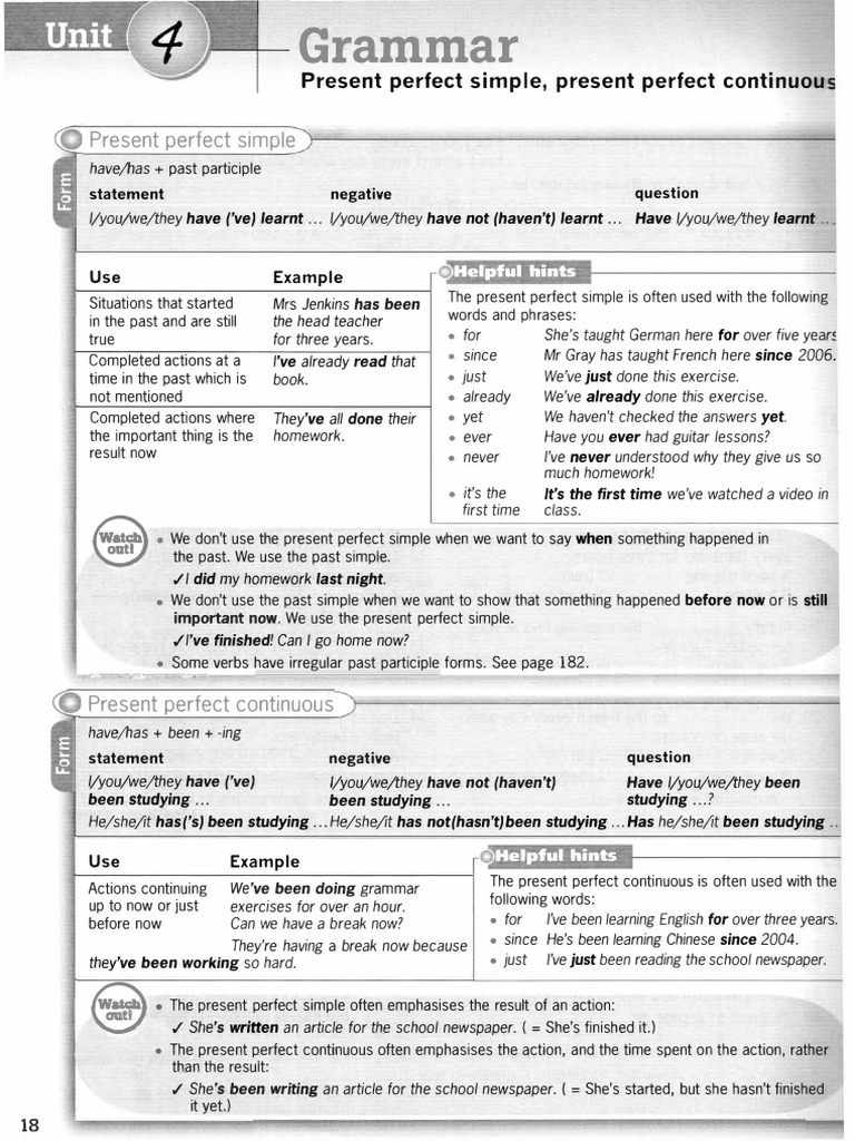 Present Perfect Tense Explained | PDF | Linguistics | Language Mechanics