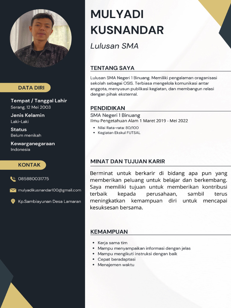 RESUME MULYADI | PDF